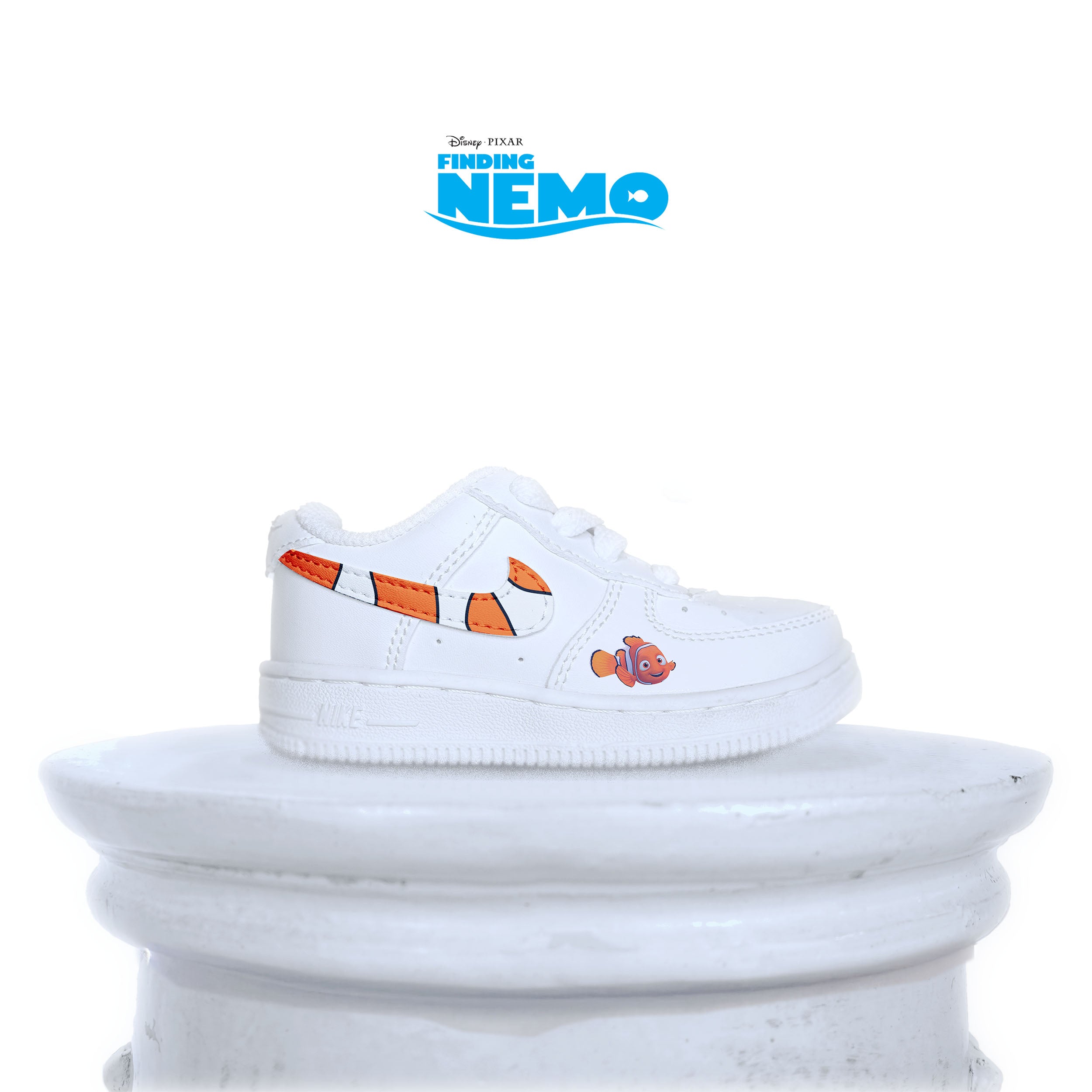 Baby Custom Air Force 1 Sneaker "Nemo" kaufen